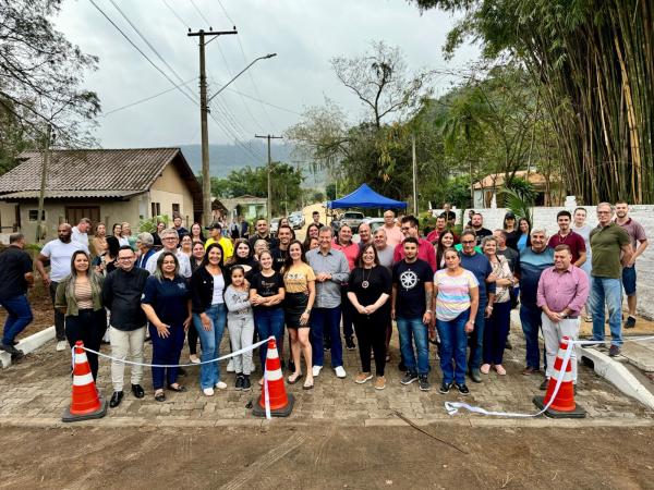 Pavimentação da Rua Anilda Lopes é entregue em Taquara - Prefeitura ...